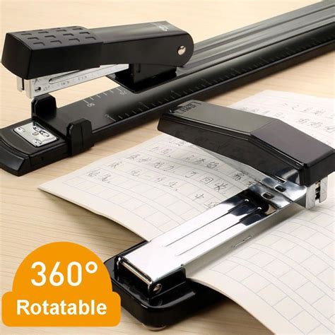Rotatable Labor Saving Stapler 360 Degree Rotating Stapler Head Desktop Stapler Staples Sharp