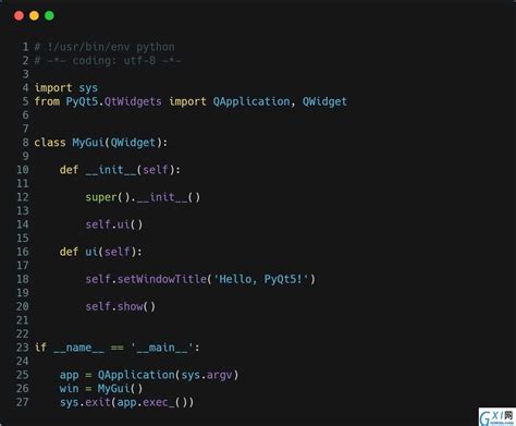 【pyqt5】（04）设置窗体标题
