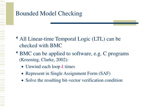 Ppt Bounded Model Checking A Comprehensive Guide And Applications Powerpoint Presentation