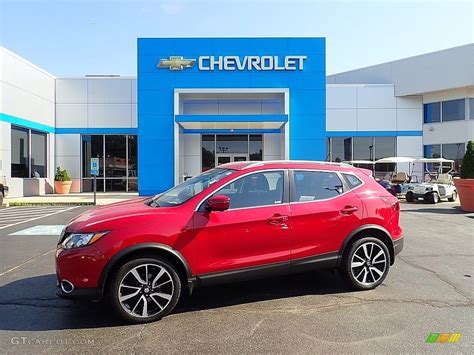 2017 Palatial Ruby Nissan Rogue Sport Sl Awd 144353145 Photo 14