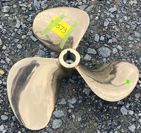 Brass Boat Propeller Dixons Auction At Crumpton