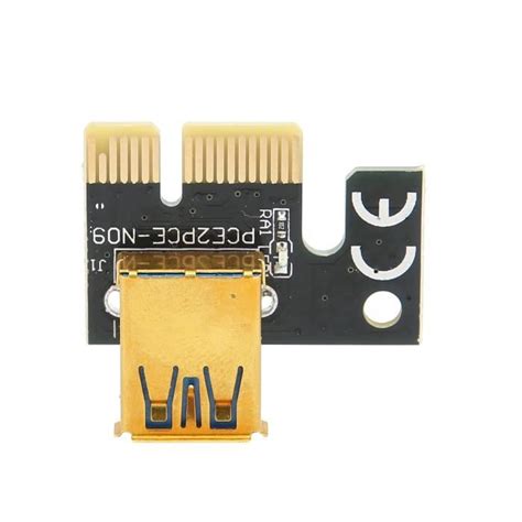 Fdit Carte D Extension Pci E Carte Riser Pci E Interface Pin Stable Connecteur Pci E X X