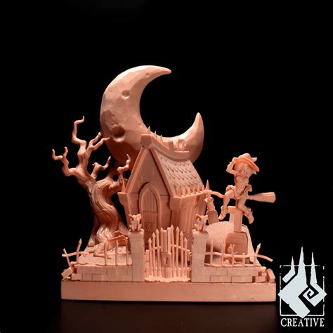 Tested out Chitu Conjure Sculpt Beige on my latest work. A lot of resin ...