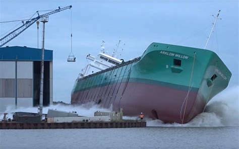 Nb 449 Arklow Willow Successfully Launched At Ferus Smit Yard In Leer