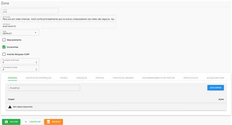 Implementando O Firewall Zonas De Acesso Netdeep Tecnologia
