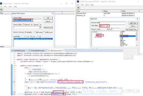 java 使用 jeasyopc 连接opcserver读取数据完整过程 java 使用 jeasyopc 连接opcserver读取数据完整
