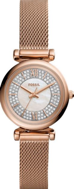 Женские наручные часы Fossil ES4836 Розовое золото – фото, отзывы ...