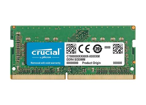 Crucial Ddr4 Module 8 Gb So Dimm 260 Pin 2666 Mhz Pc4 21300