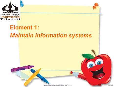 Week 7 Maintain A Paper Based Filing Retrieval Syst Pptx PPTX