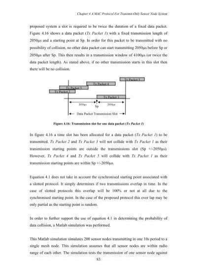 Chapter 4 A Mac Protocol