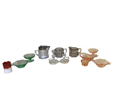 Lot Heisey Glass