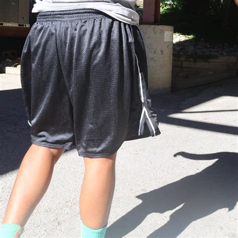 Vintage Champion Mesh Shorts Duke Blue Depop