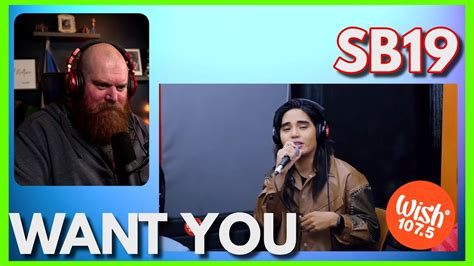 Sb19 I Want You Live On Wish Bus Reaction Youtube