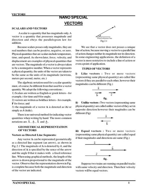 0251a037f4789 vectors pdf euclidean vector cartesian coordinate