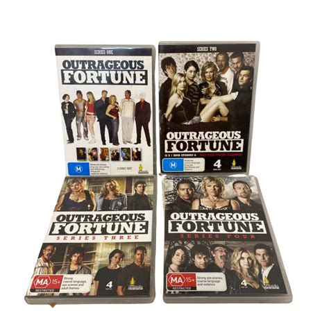 Outrageous Fortune Series 1 4 Dvd Region 4 S Used Very Good
