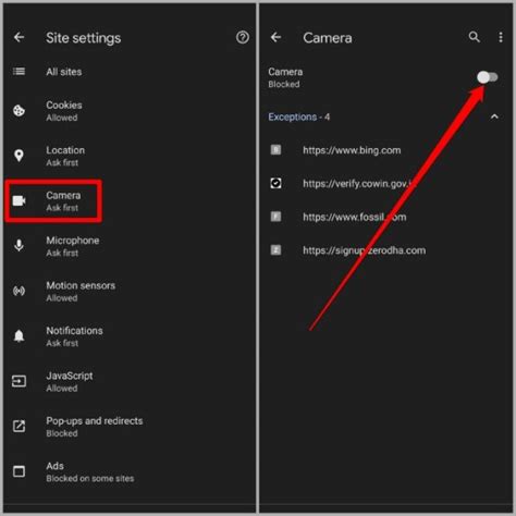 How To Allow Chrome Access To Camera And Microphone On Mobile And Web