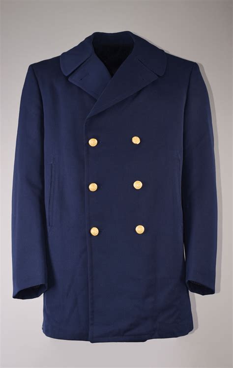 Бушлат морской армейский US COAST GUARD OVERCOAT REEFER navy США ...