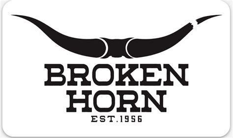 Broken Horn Sticker Broken Horn