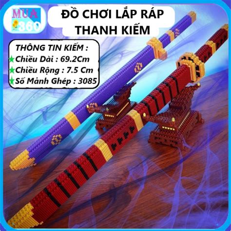 Đồ Chơi Lắp Ráp Thanh Kiếm Thanh Gương Diệt Qủy Lắp Ráp Mô Hình