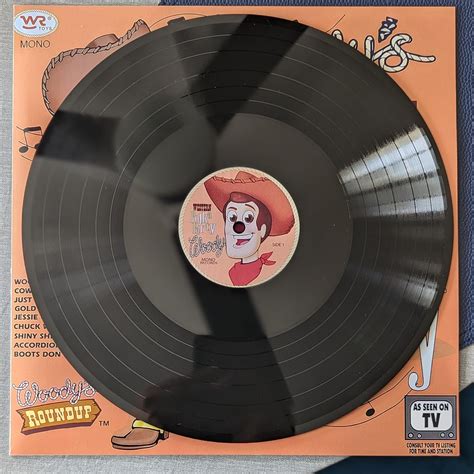 Disney Pixar Toy Story Woodys Roundup Vinyl Record Etsy