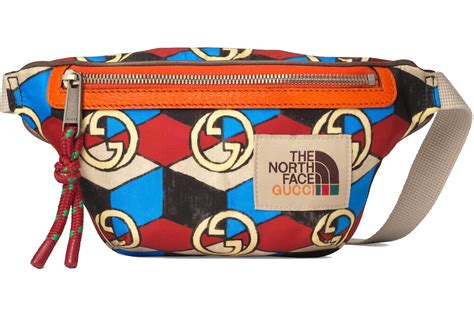 Gucci X The North Face Online Exclusive Belt Bag Multicolor In Nylon