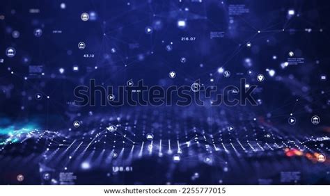 Technology Big Data Network Concept Motion Stock Illustration 2255777015 Shutterstock