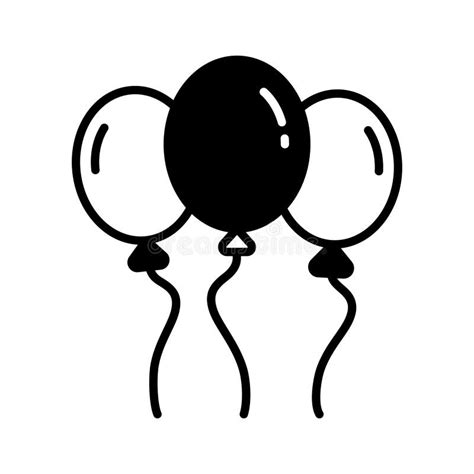 Helium Balloons Vector Design Bunch Of Balloons For Birthday And Party