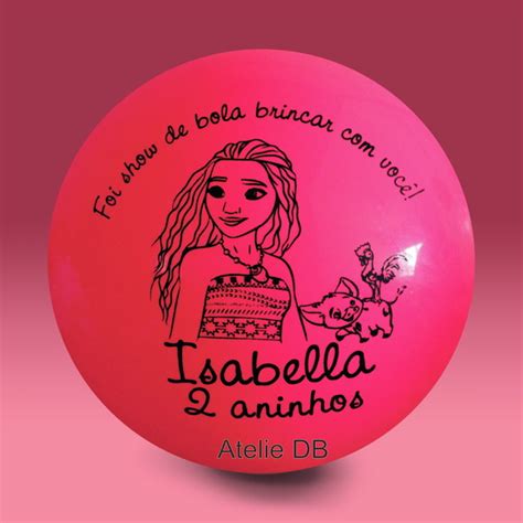 Kit Com 60 Bolas De Vinil Personalizadas Elo7