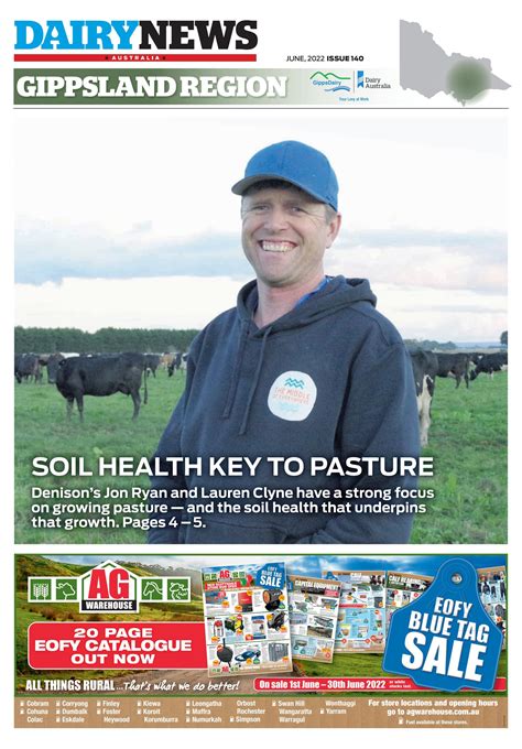 Dairy News Australia Gippsland Region June 2022 By Dairy News Australia