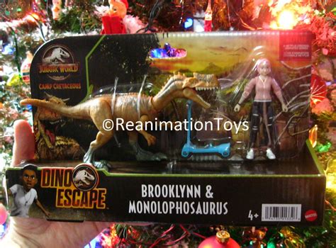 Jurassic World Park Camp Cretaceous Brooklynn And Monolophosaurus