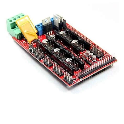 Ramps 1 4 Reprap 3d Printer Shield For Arduino Mega Flux Electronix