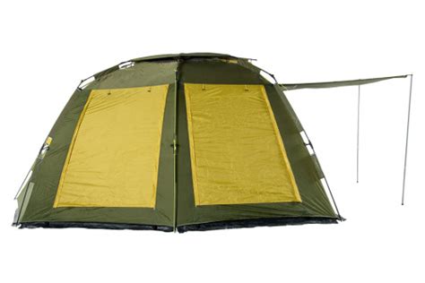 Палатка автомат Cruise Comfort, на 4 человека, цвет: khaki / yellow ...