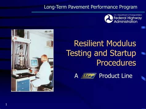 Ppt Resilient Modulus Testing And Startup Procedures Powerpoint