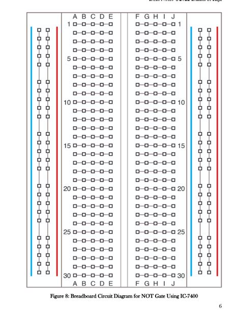 Solved 1 Using The Figure Upper Breadboard Circuit Diagram