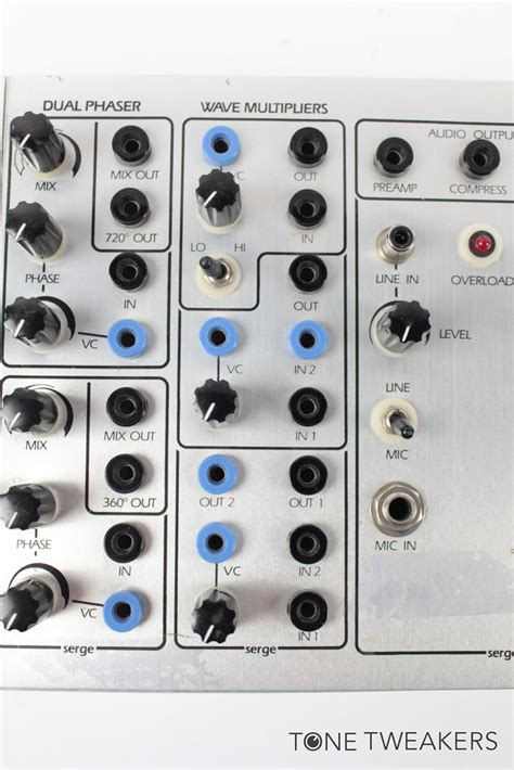 80s Vintage Serge Modular Panel With Rare Modules For Sale Pro Serviced Tone Tweakers Inc