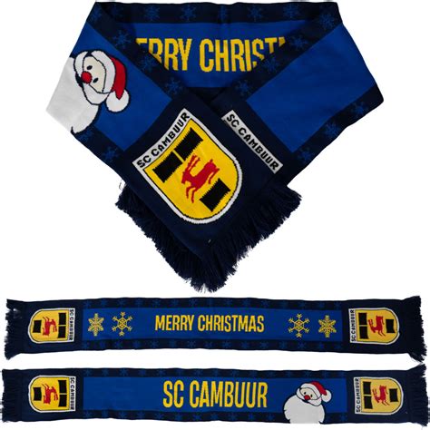 Sc Cambuur Kerstsjaal Voetbalshopnl