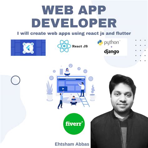 Create Web Apps Using React Js And Flutter By Ehtshamabbas Fiverr
