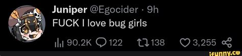 Juniper Egocider Fuck I Love Bug Girls 90 2k 3 255 Of Ifunny