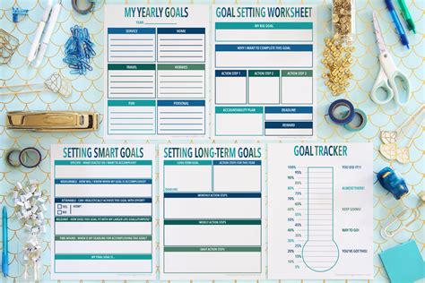 5 Free Printable Goal Setting Worksheets That Get Results