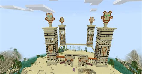I Finally Got All Four Towers Of My Mega Base Temple Thing Done It