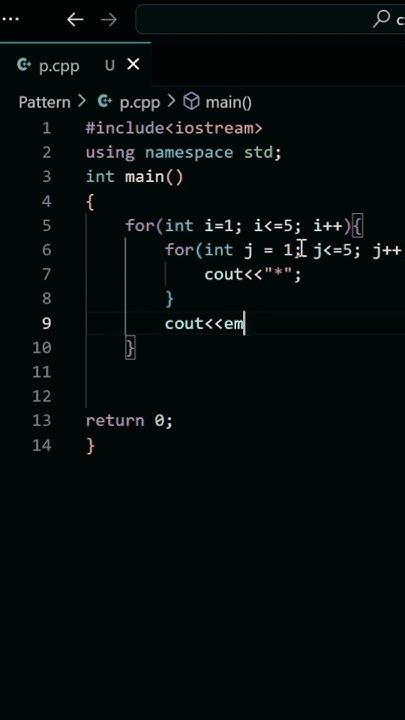 Star Pattern Using C Digitalcodingadda Coding Python Youtube