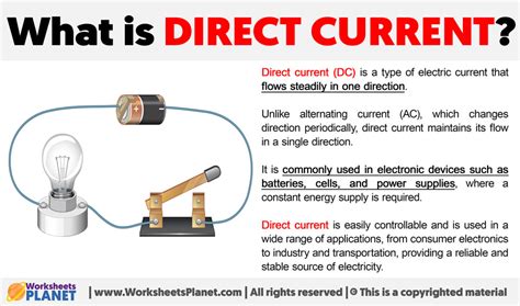What Is Direct Current Dc