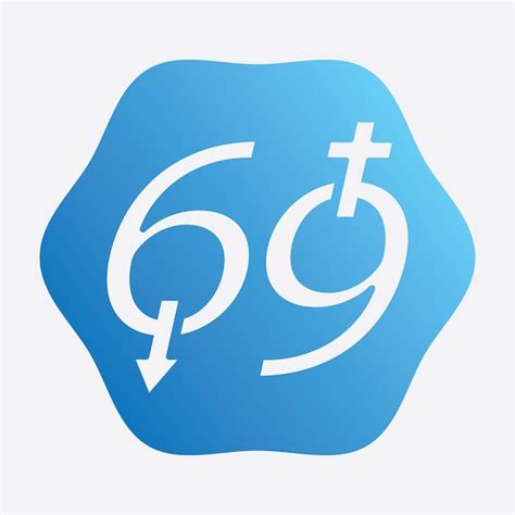 Premium Vector Diagonal Icon Logo Gender