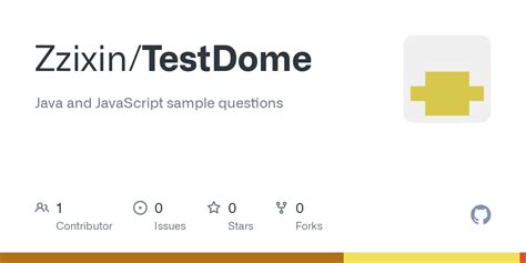 Github Zzixintestdome Java And Javascript Sample Questions