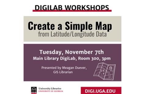 Workshop Create A Simple Map From Latitude Longitude Data Uga