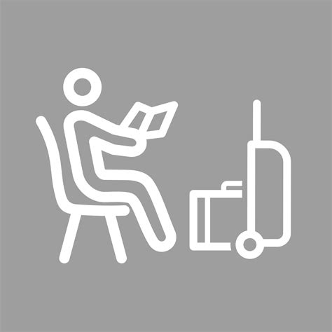 Waiting Line Color Background Icon 16347307 Vector Art At Vecteezy