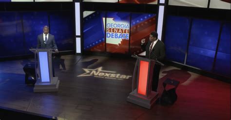 Walker And Warnock Square Off In Georgia Senate Debate