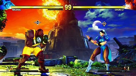 Balrog Vs Chun Li Hardest Street Fighter 5 YouTube