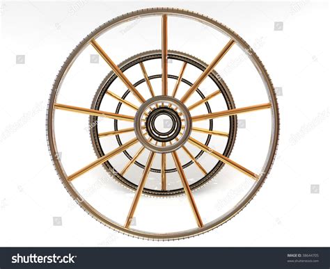 Structure Wheel 3d Stock Illustration 38644705 Shutterstock