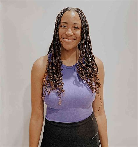 25 Hottest Knotless Box Braids Hairstyles Women Of Color Are Getting In